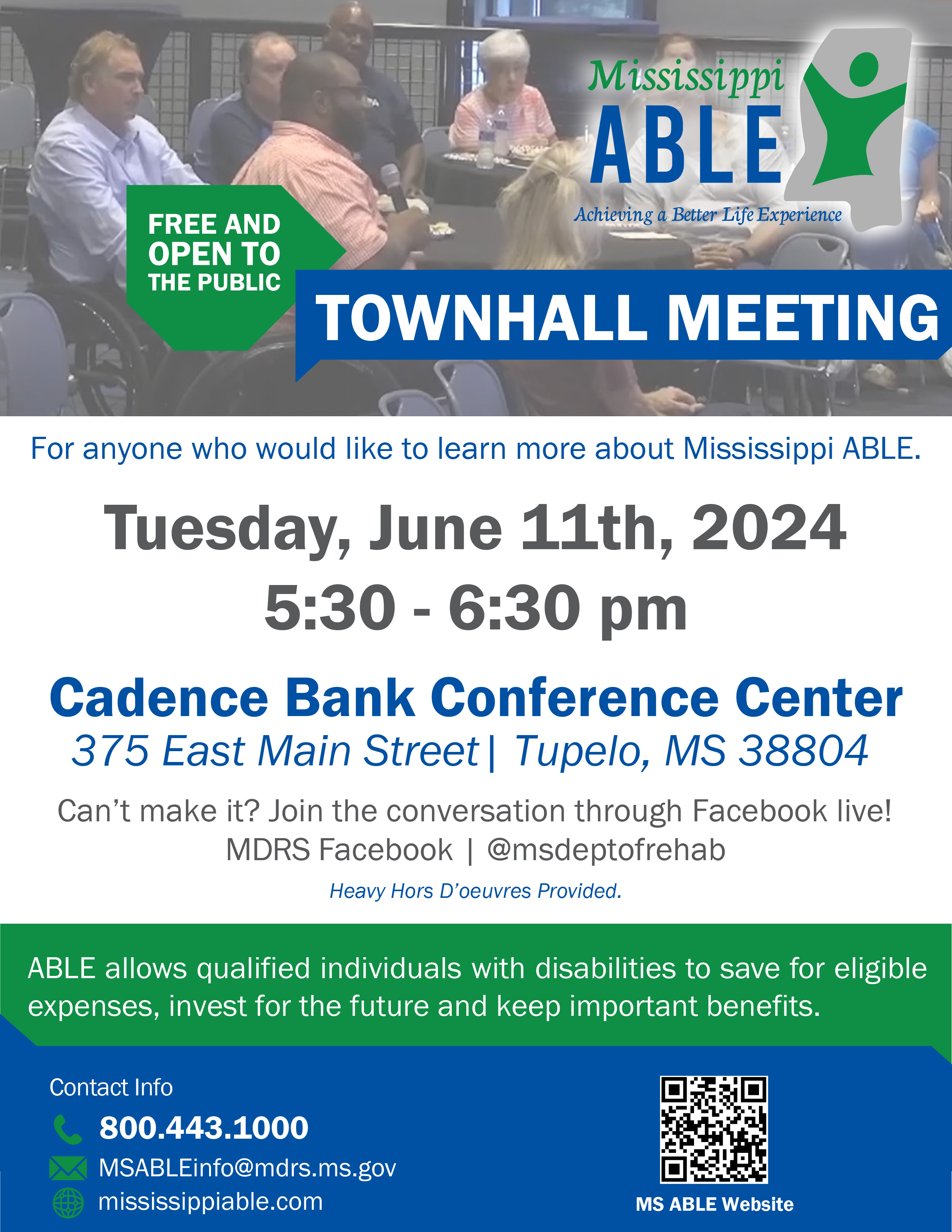 ABLE Townhall Meeting | mdrs